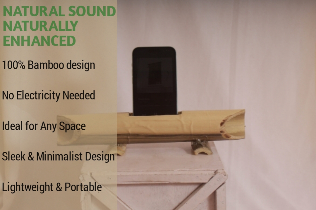 Sound Blasters - Bamboo Sound Amplifier